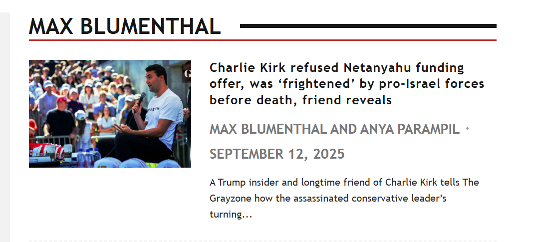 Charlie Kirk: da Chi e Perché è Stato Eliminato? Pro-Memoria, The Gray ...